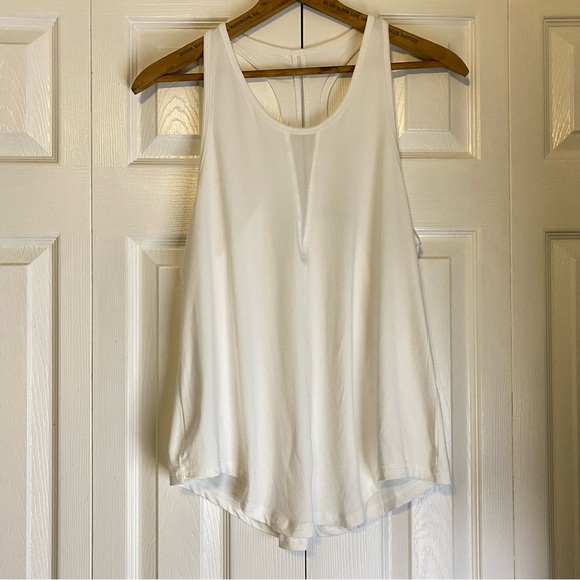 ZYIA | Tops | Zyia Active Effortless Tank Top White Xxl | Poshmark